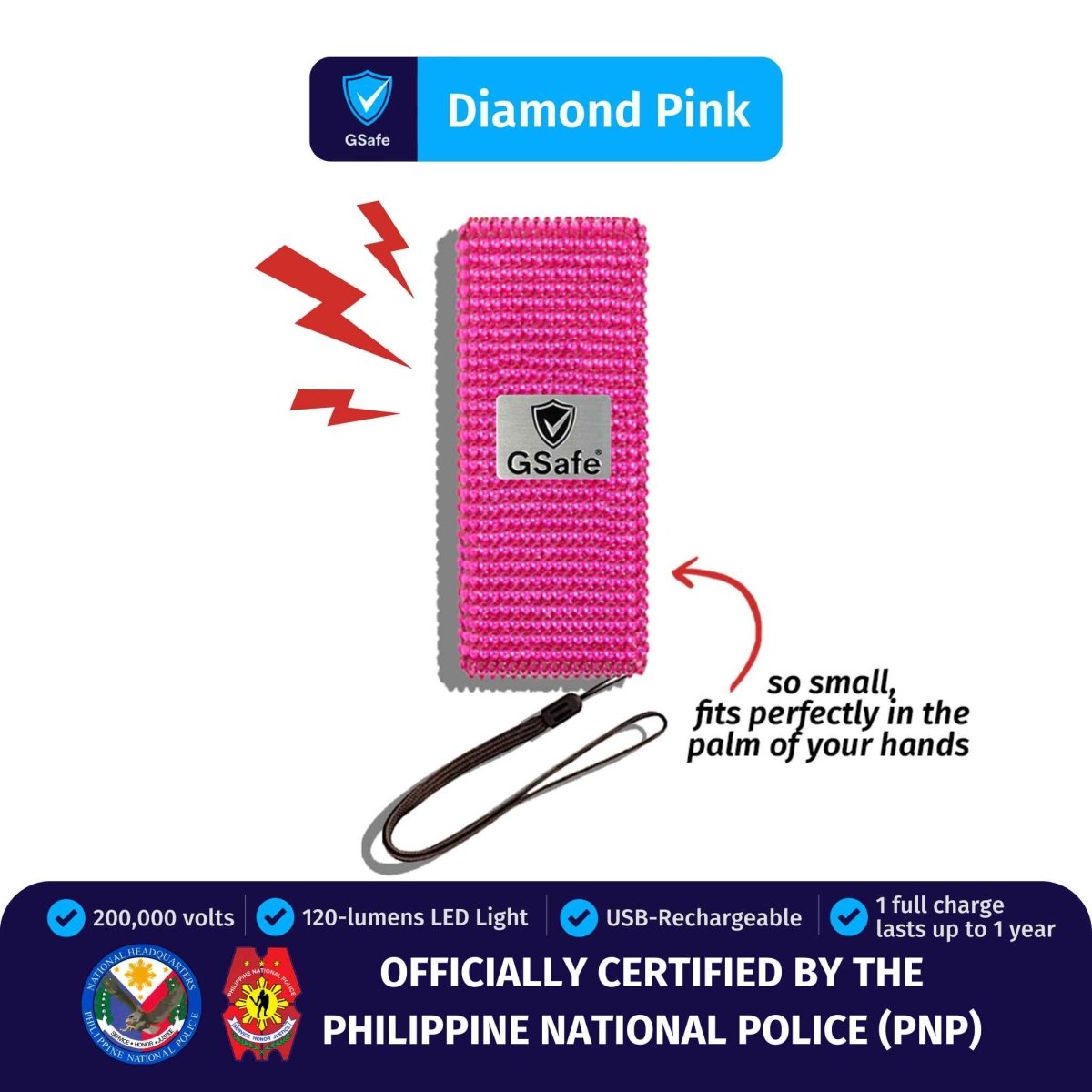 GSafe Mini Taser Stun Gun – GSafe ® | Official Store